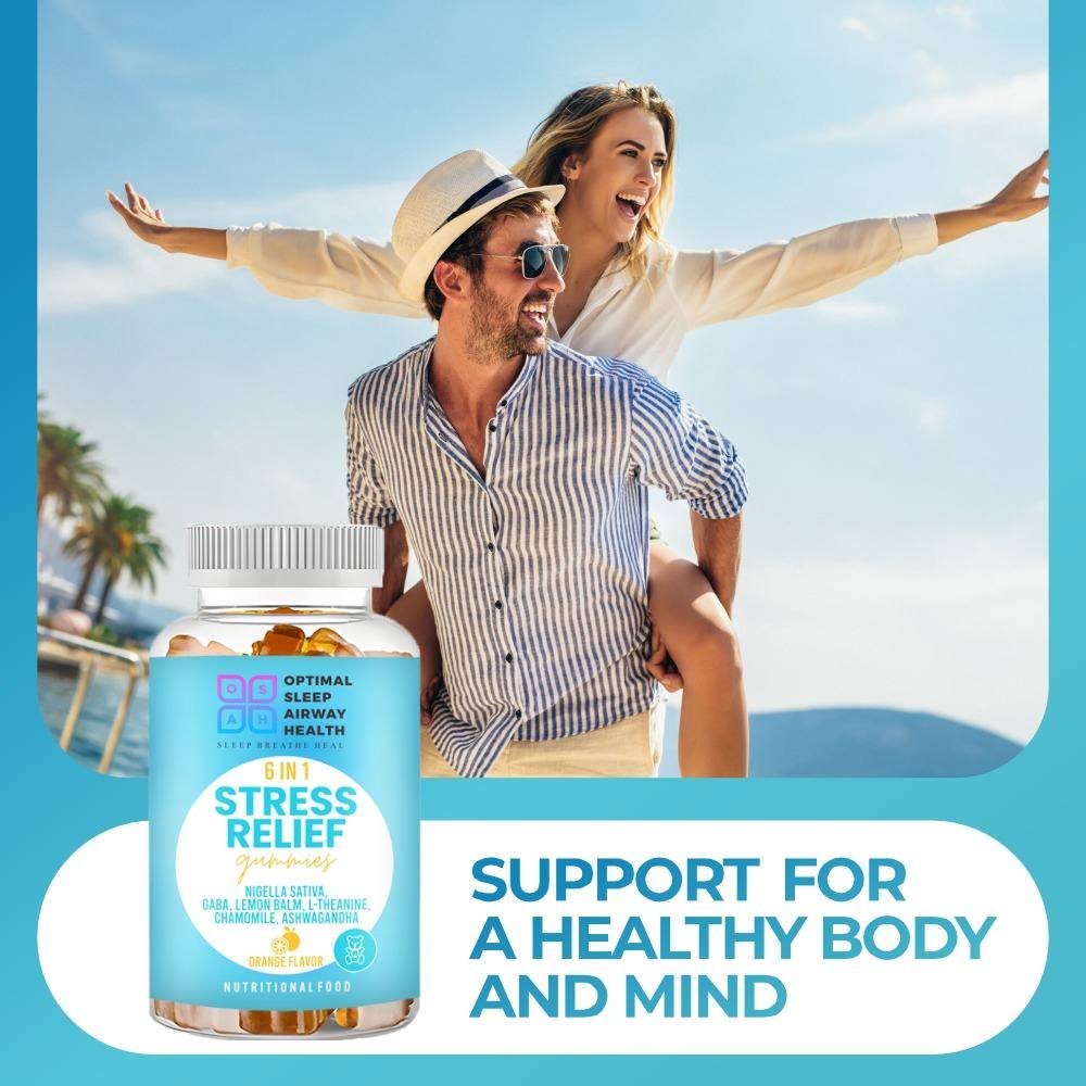 Stress Relief Gummies - Optimal Sleep Airway Health