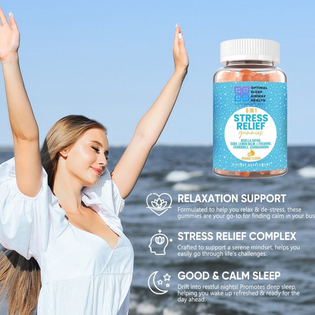 Stress Relief Gummies - Optimal Sleep Airway Health
